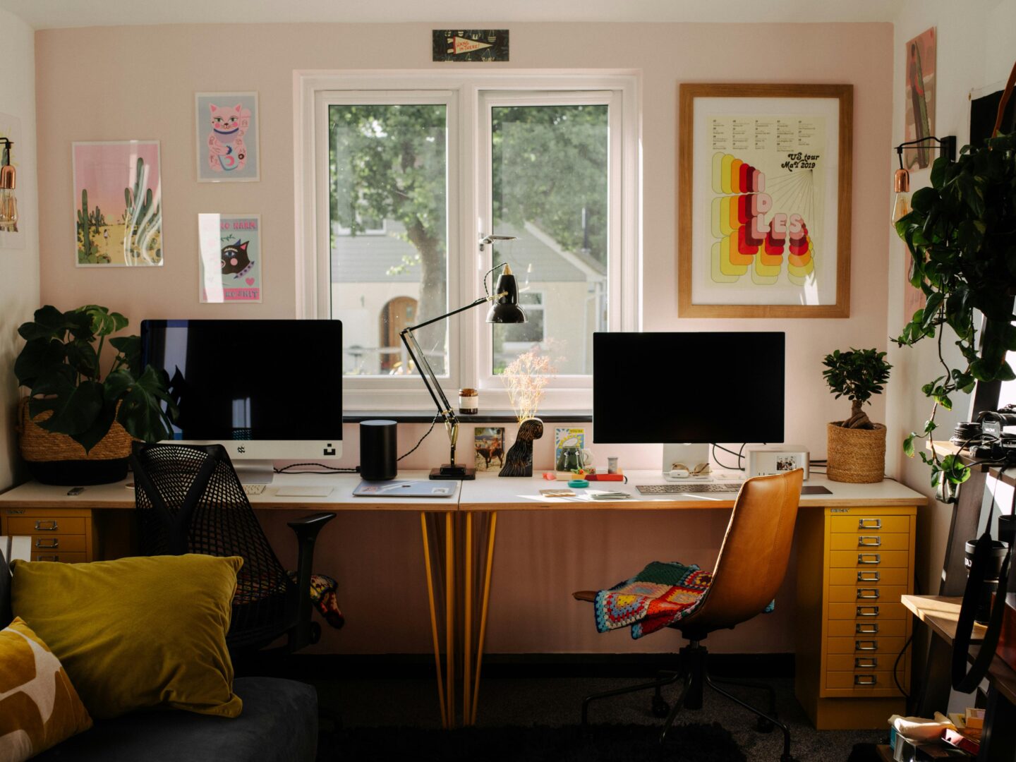 Creating a shared home office for two people | Dream of Home